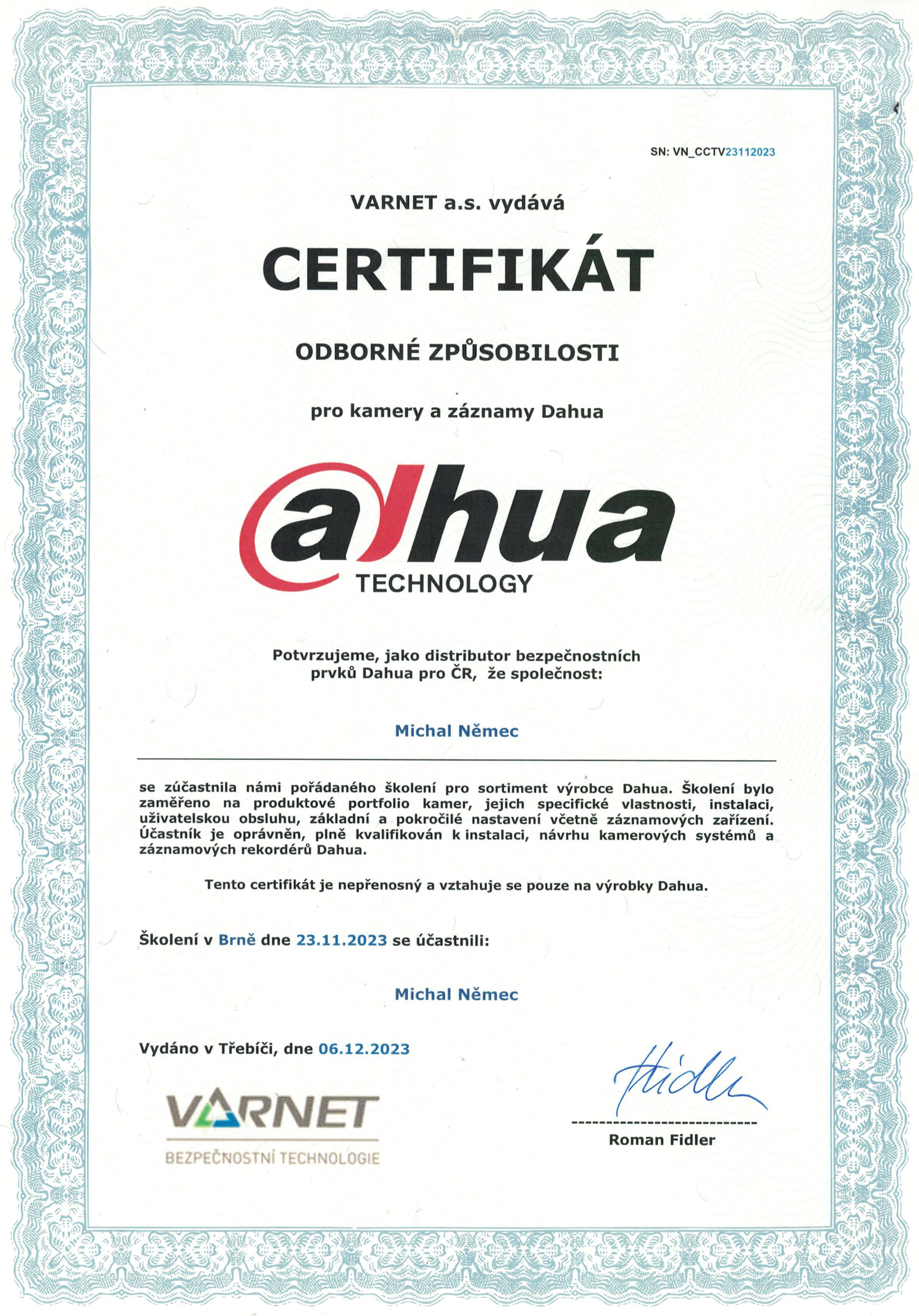 Michal Němec – Expert na datové sítě a IT | LinkedIn